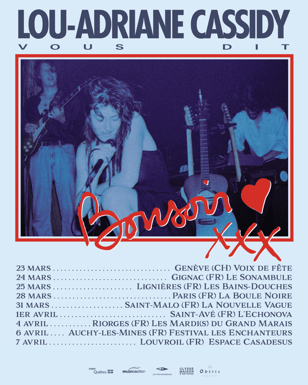 La Scène B #3 : Lou Adriane-Cassidy nous parle de Québec